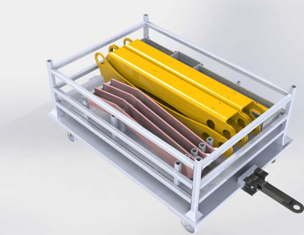 Stabilizer Leg kitting frame – Holisol